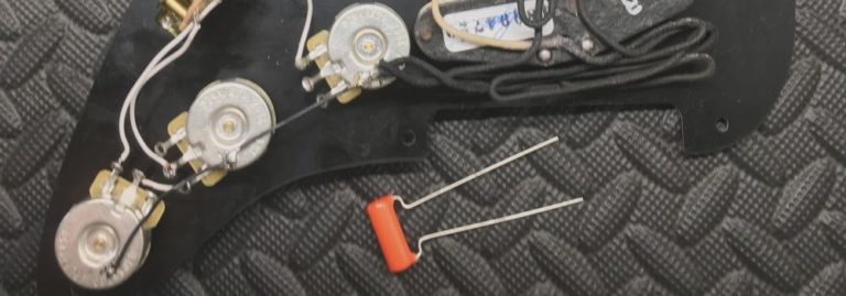 Understanding Potentiometer and Capacitor for Guitar Circuits